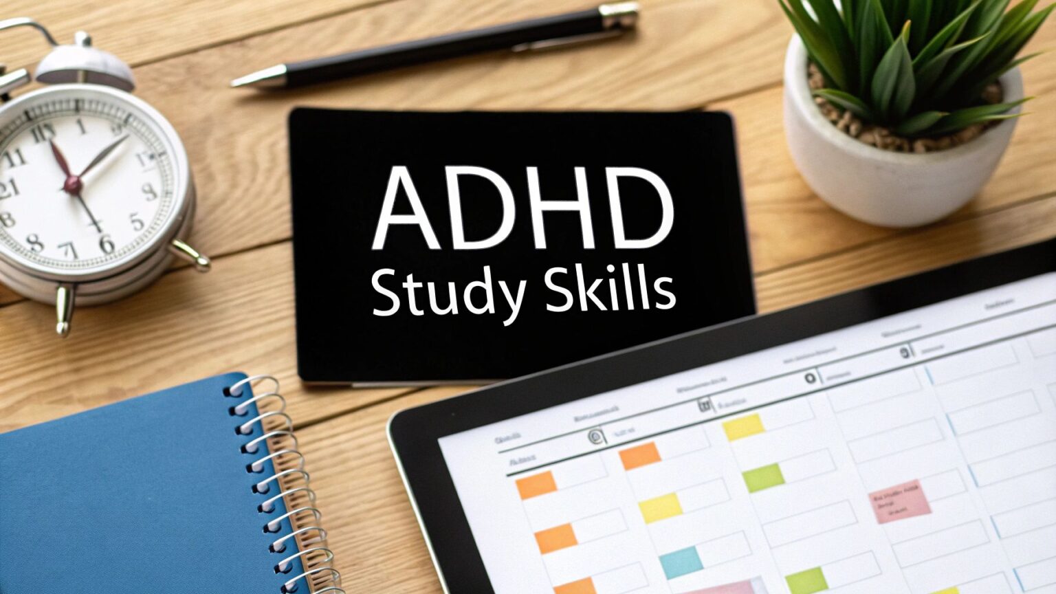 study skills adhd: Practical strategies that actually work