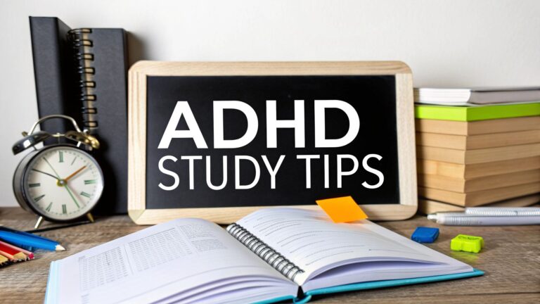 8 Practical Tips for Studying with ADHD That Actually Work in 2025